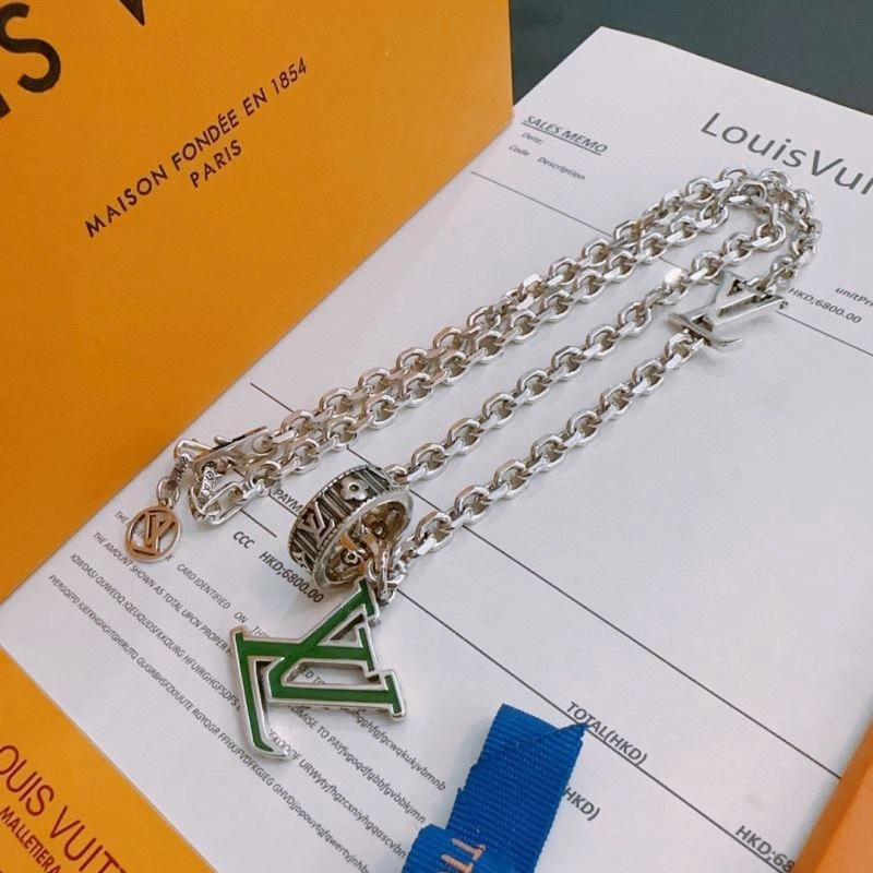 Indistinguishable Louis Vuitton Necklaces