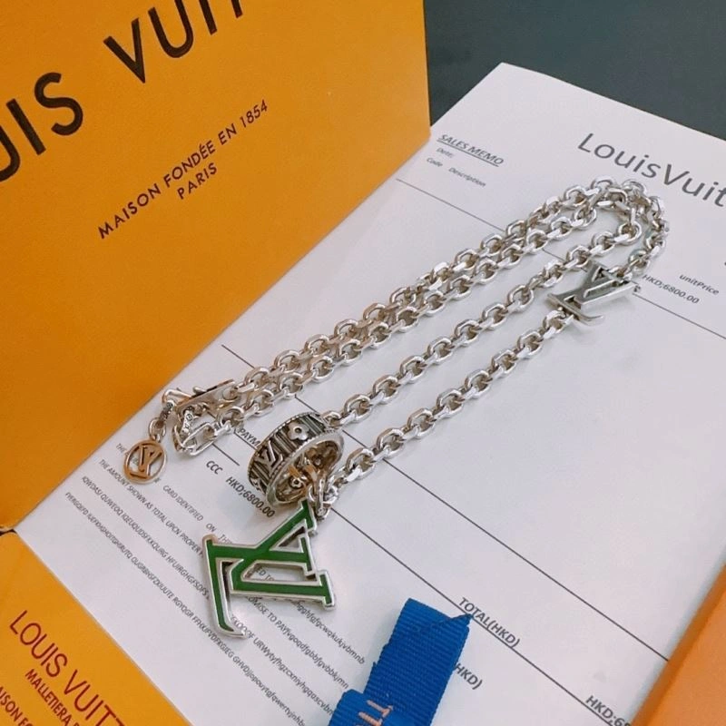 Indistinguishable Louis Vuitton Necklaces