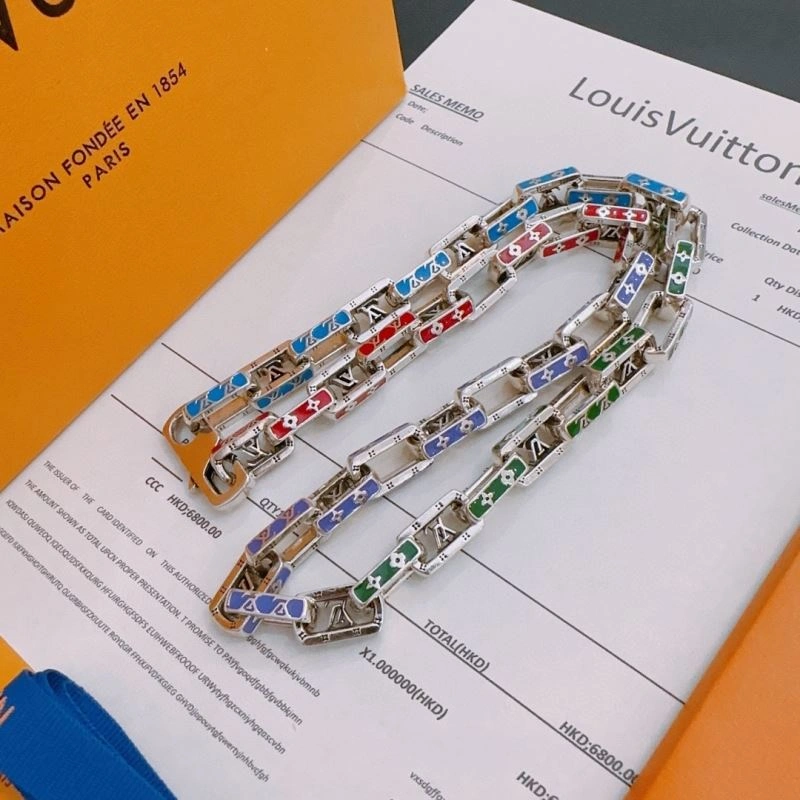 Indistinguishable Louis Vuitton Necklaces