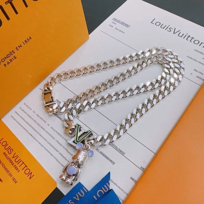 Indistinguishable Louis Vuitton Necklaces
