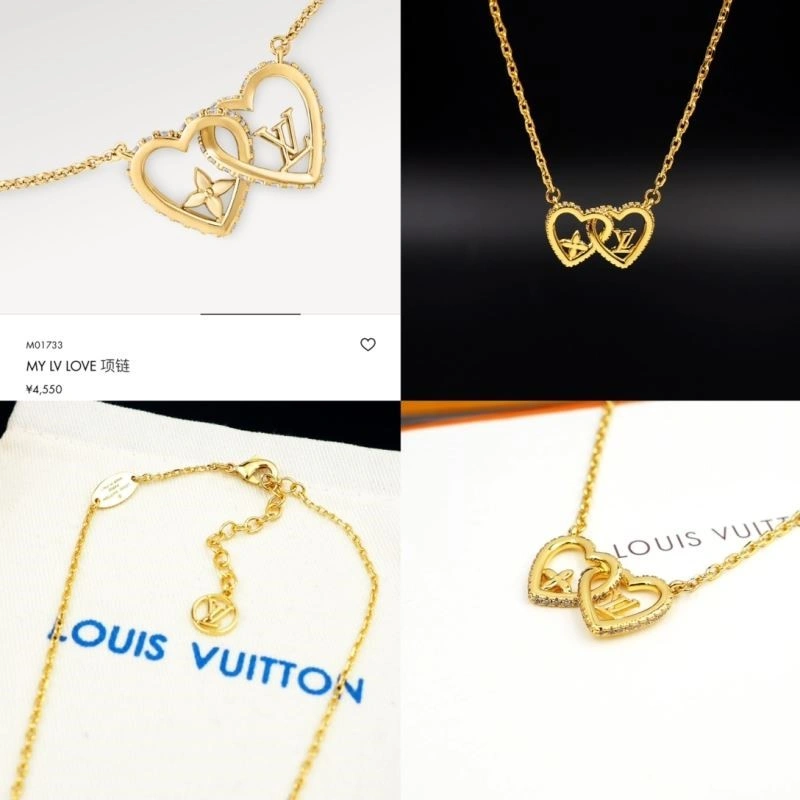 Indistinguishable Louis Vuitton Necklaces