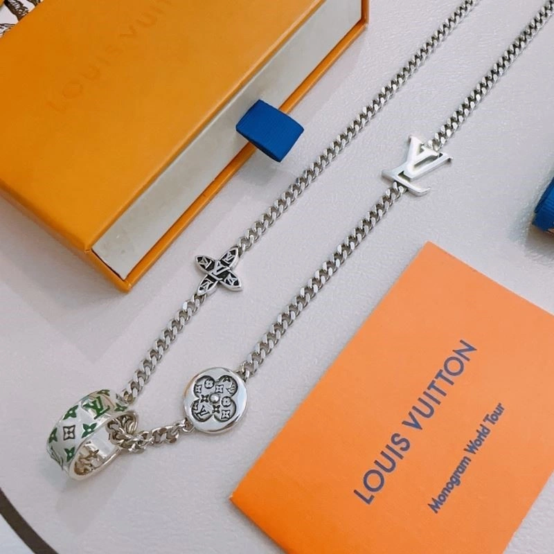 Indistinguishable Louis Vuitton Necklaces
