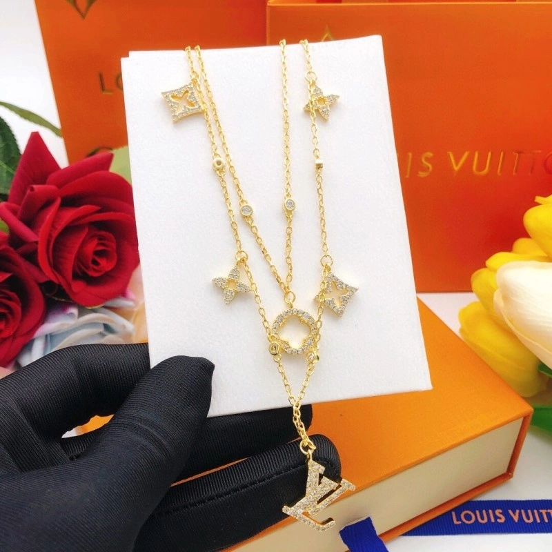 Indistinguishable Louis Vuitton Necklaces