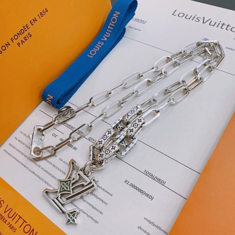 Indistinguishable Louis Vuitton Necklaces