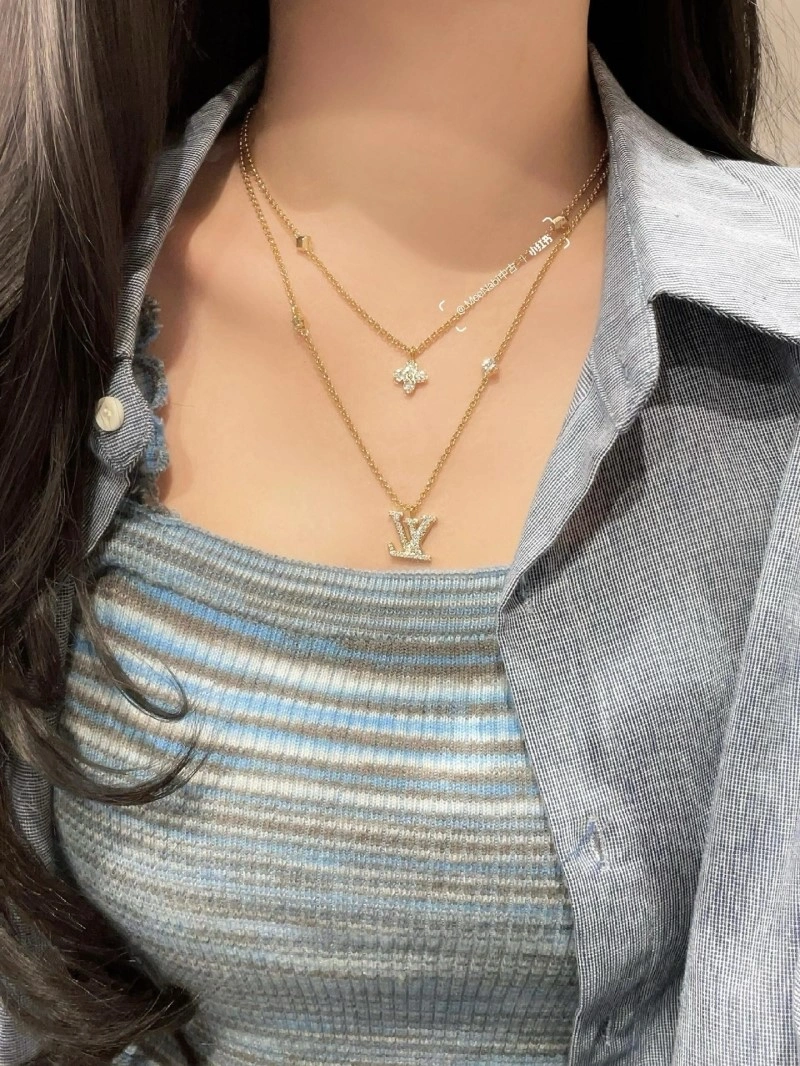 Precise copy Louis Vuitton Necklaces