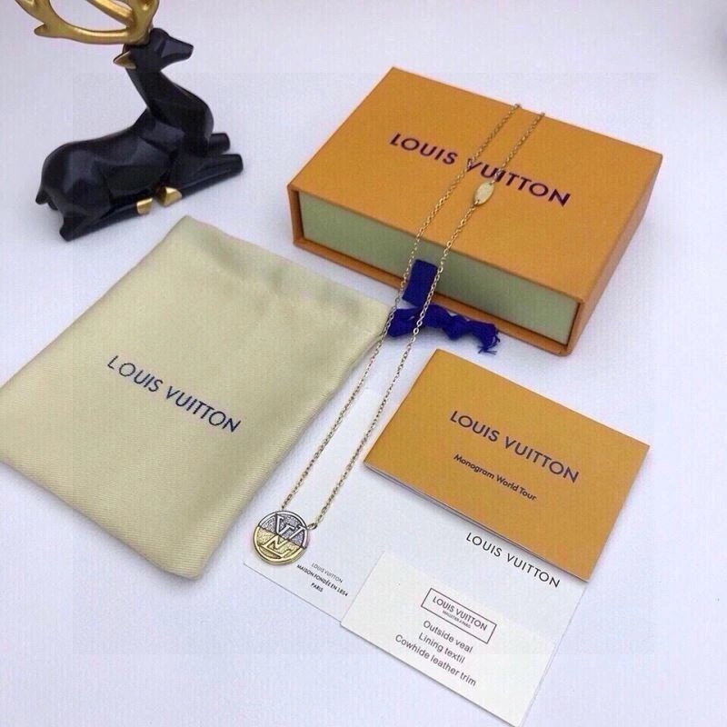 Indistinguishable Louis Vuitton Necklaces