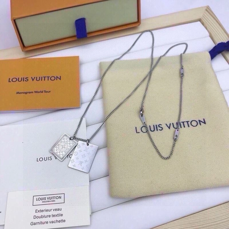 Indistinguishable Louis Vuitton Necklaces