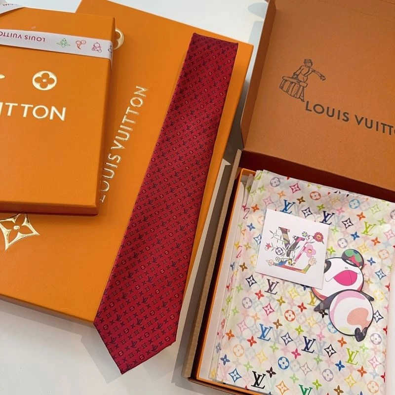 Brand-authenticated Louis Vuitton Neckties