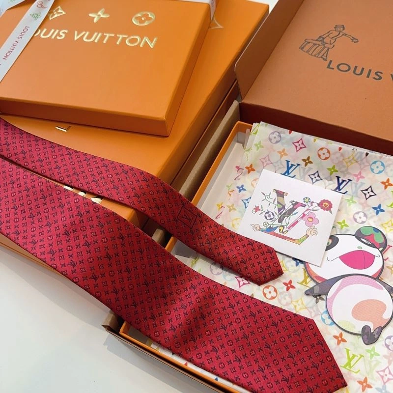 Brand-authenticated Louis Vuitton Neckties