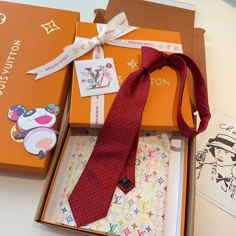 Brand-authenticated Louis Vuitton Neckties