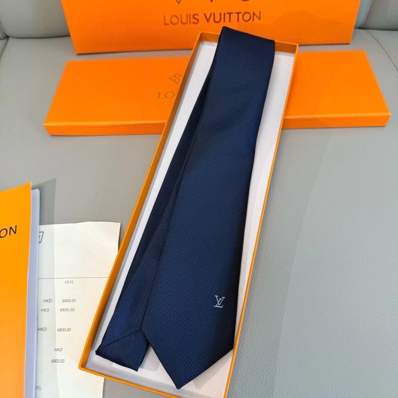 Brand-authenticated Louis Vuitton Neckties