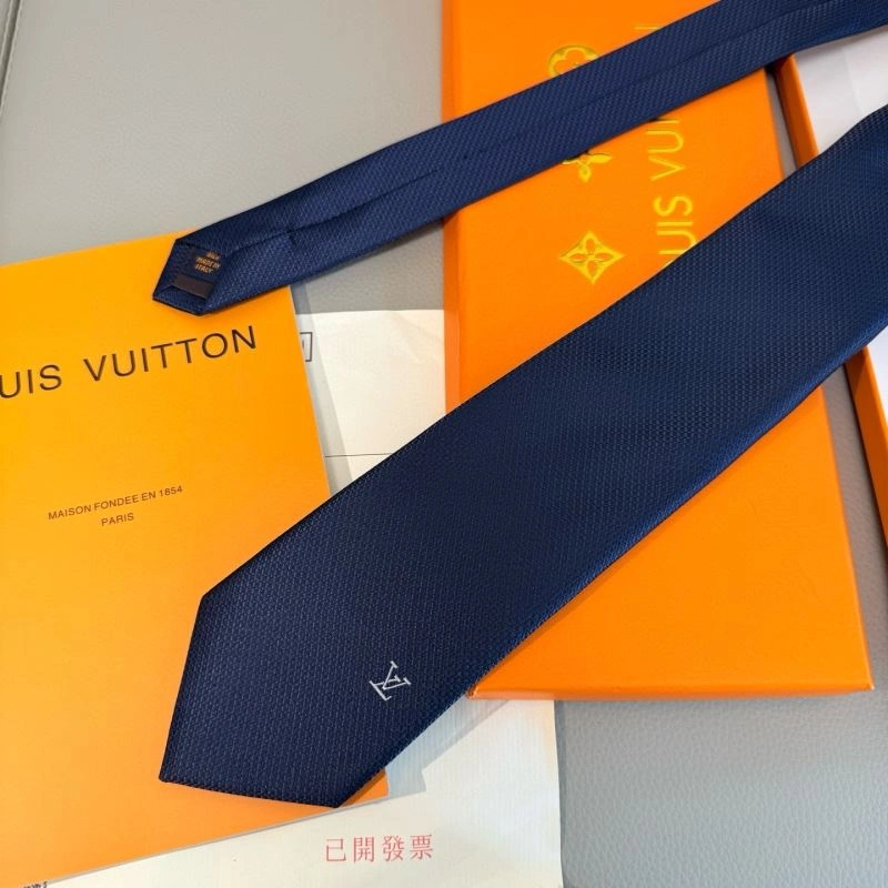 Brand-authenticated Louis Vuitton Neckties