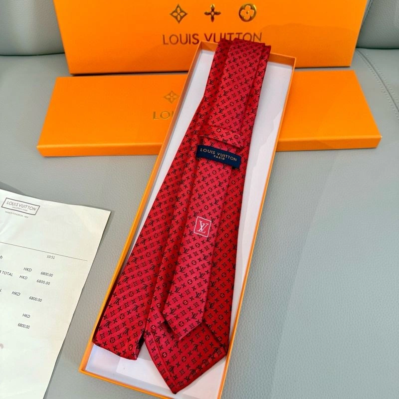 Brand-authenticated Louis Vuitton Neckties