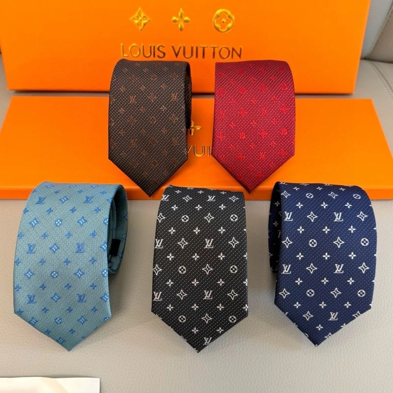 Brand-authenticated Louis Vuitton Neckties