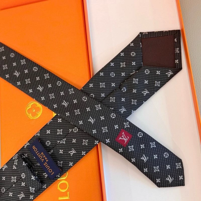 Brand-authenticated Louis Vuitton Neckties