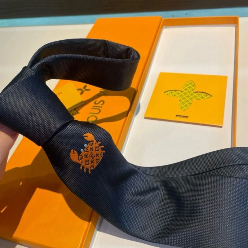 Brand-authenticated Louis Vuitton Neckties