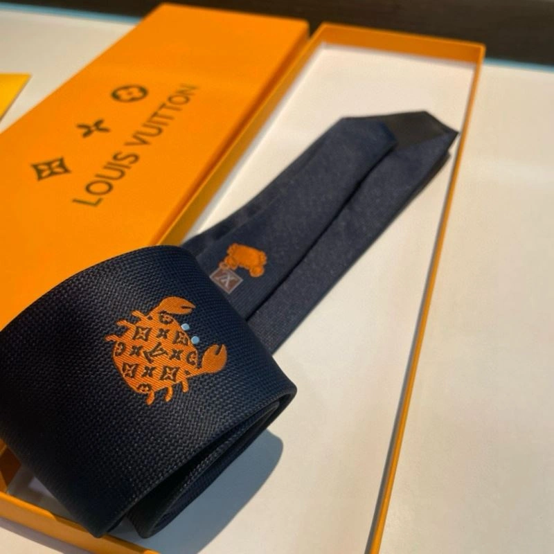 Brand-authenticated Louis Vuitton Neckties