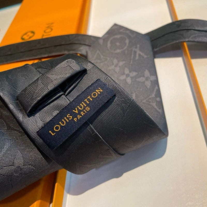 Brand-authenticated Louis Vuitton Neckties