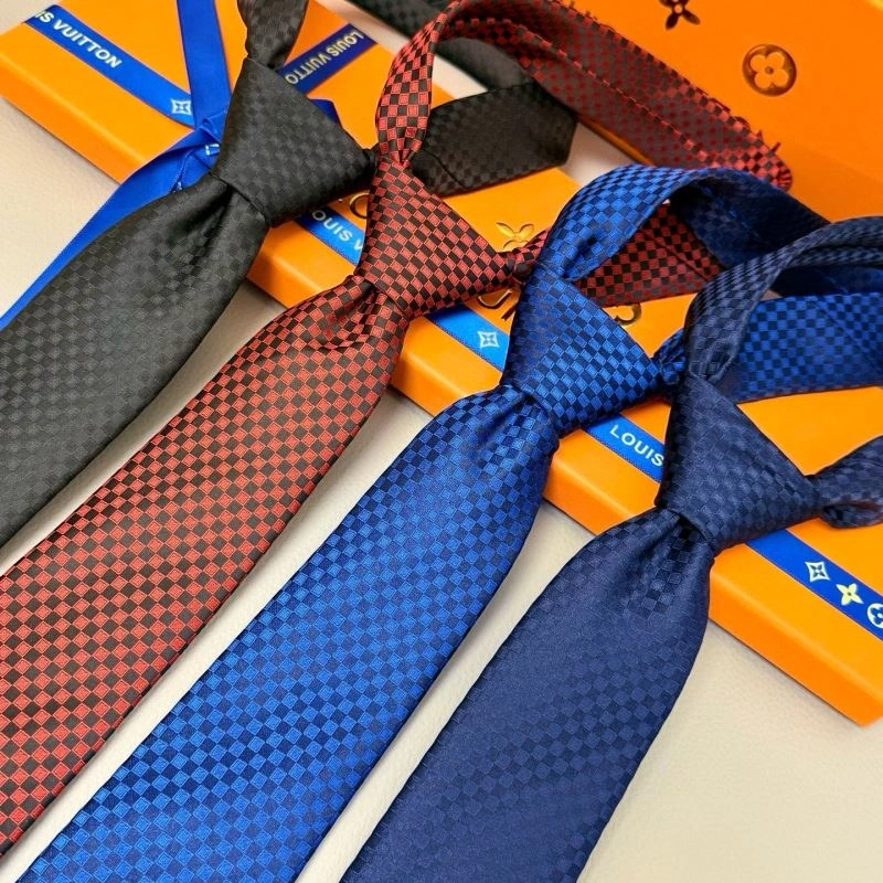 Brand-authenticated Louis Vuitton Neckties