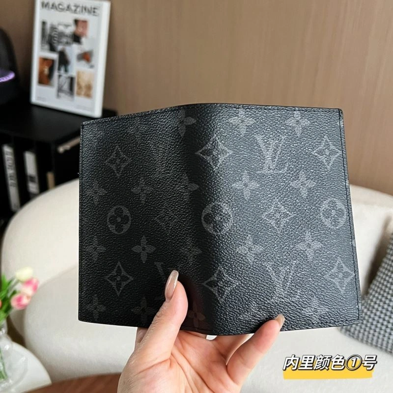 Brand-authenticated Louis Vuitton Passport Holders