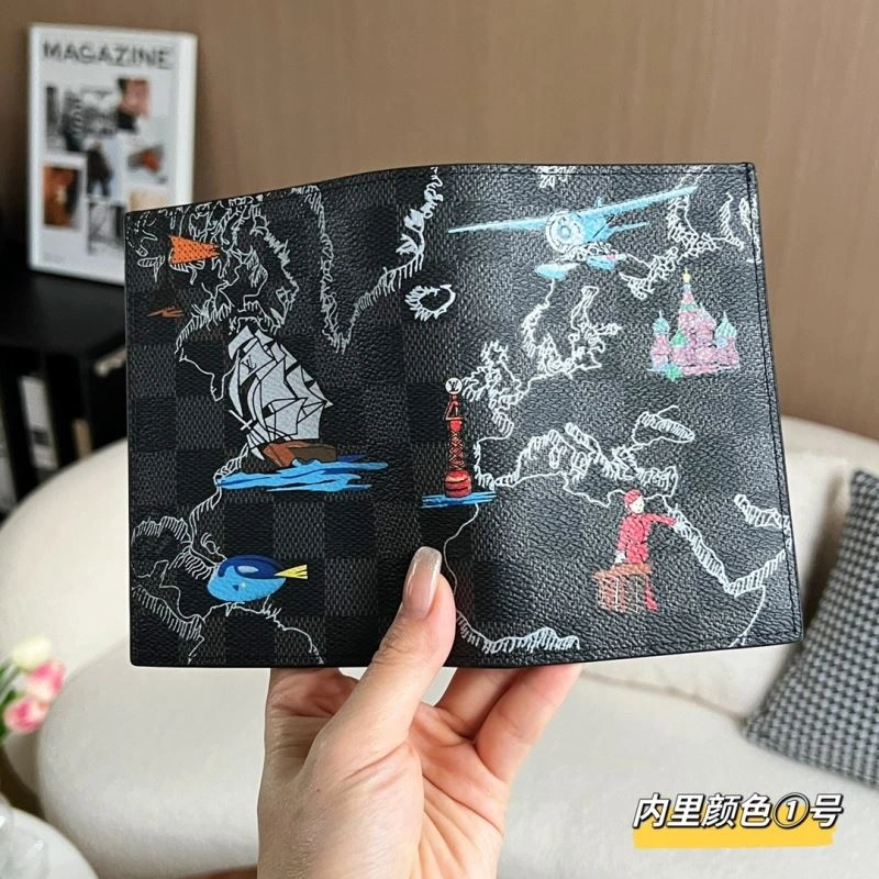 Brand-authenticated Louis Vuitton Passport Holders