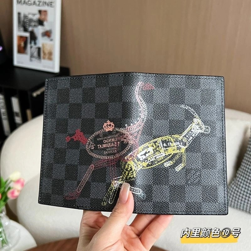 Brand-authenticated Louis Vuitton Passport Holders