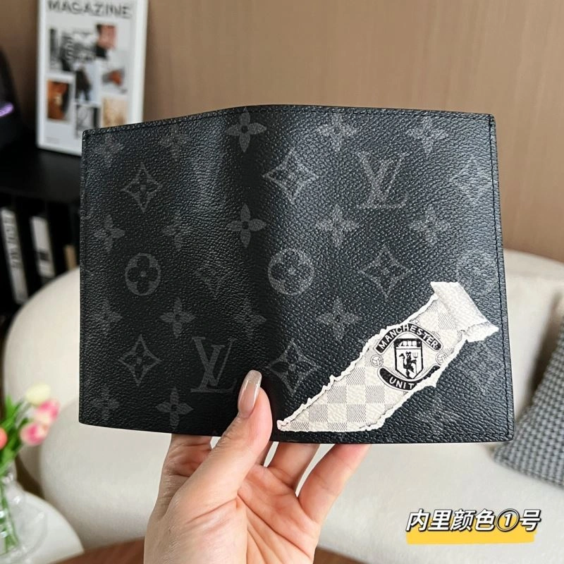 Brand-authenticated Louis Vuitton Passport Holders