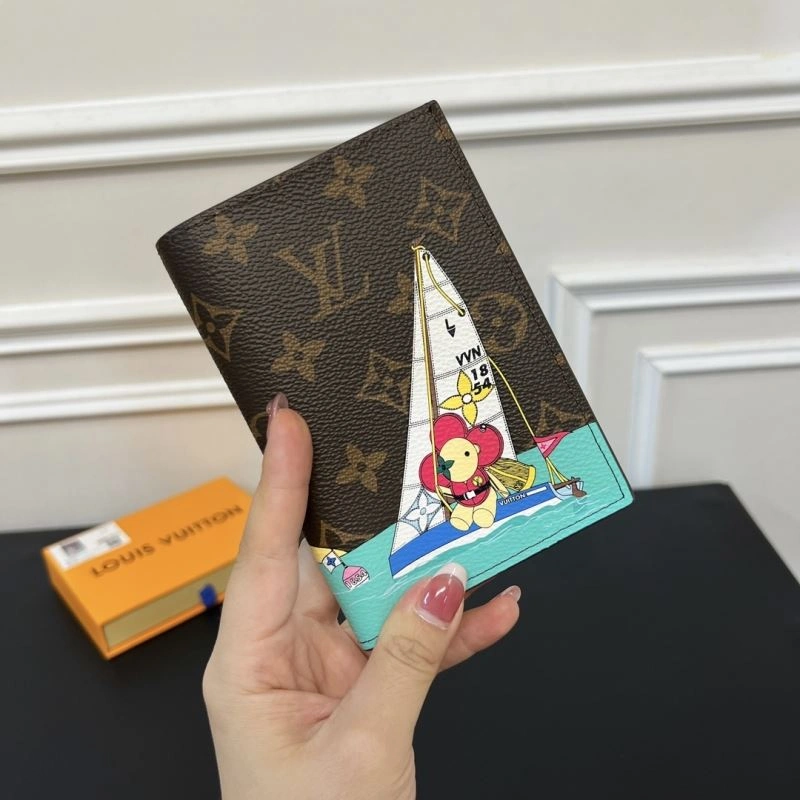 Brand-authenticated Louis Vuitton Passport Holders