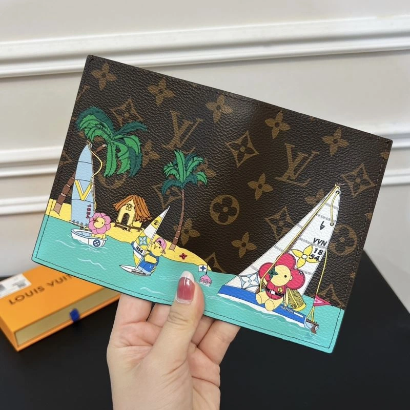 Brand-authenticated Louis Vuitton Passport Holders