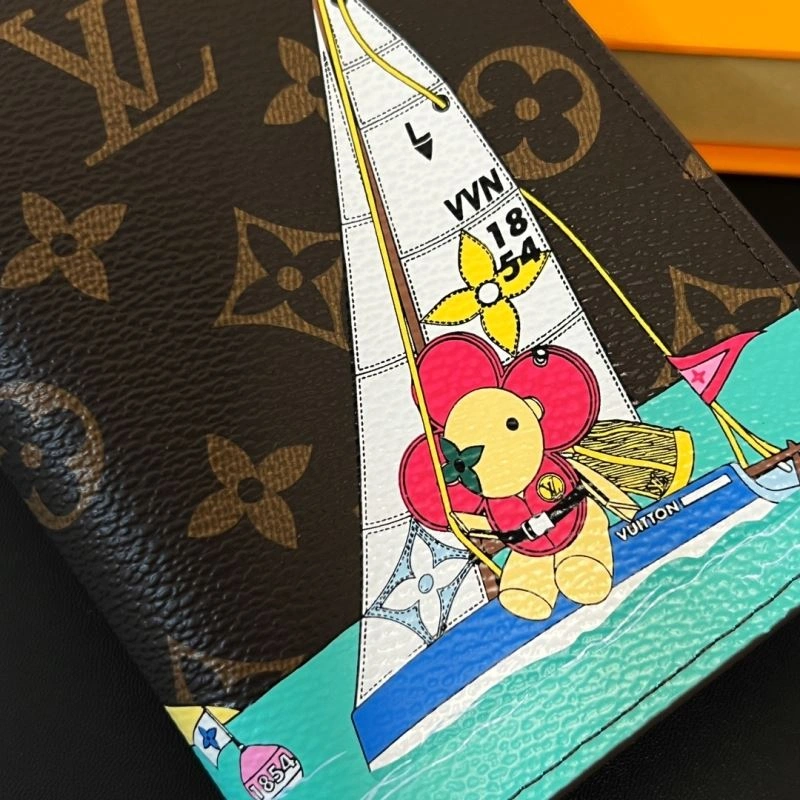 Brand-authenticated Louis Vuitton Passport Holders