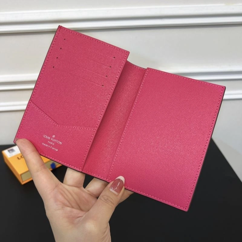 Brand-authenticated Louis Vuitton Passport Holders