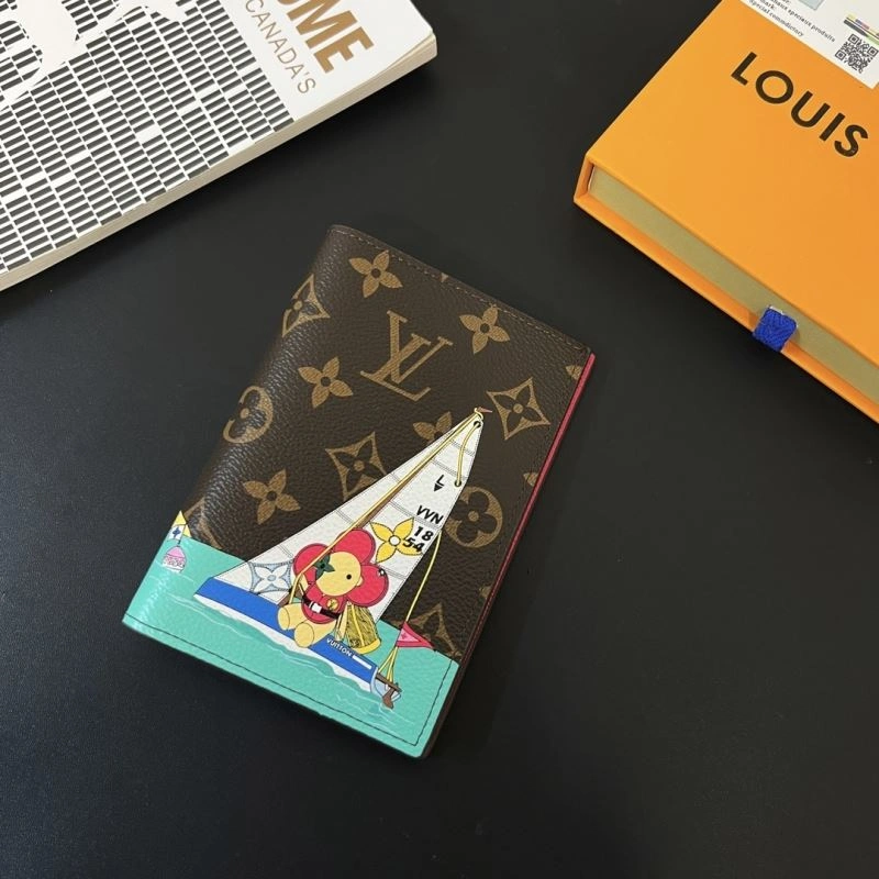 Brand-authenticated Louis Vuitton Passport Holders