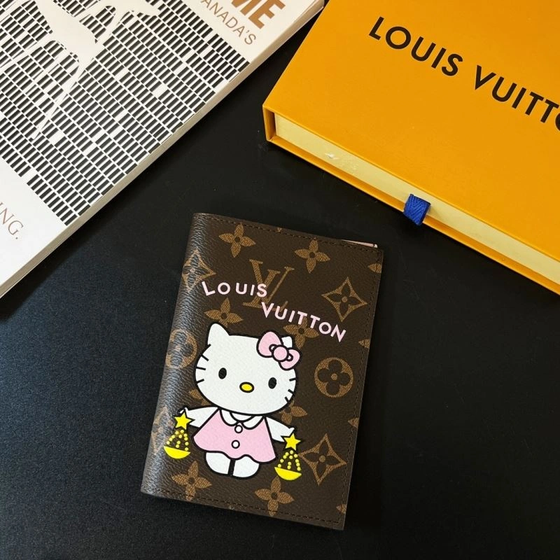 Brand-authenticated Louis Vuitton Passport Holders