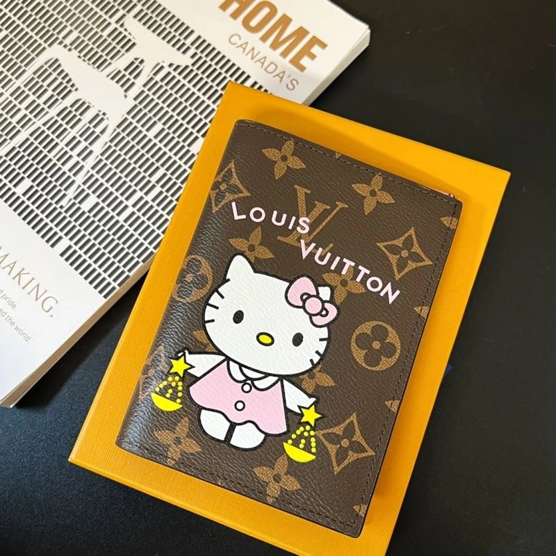 Brand-authenticated Louis Vuitton Passport Holders