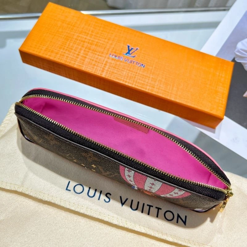 Brand-authenticated Louis Vuitton Pencil Pouches