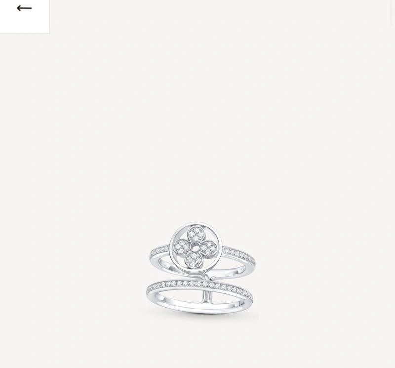 Indistinguishable Louis Vuitton Rings