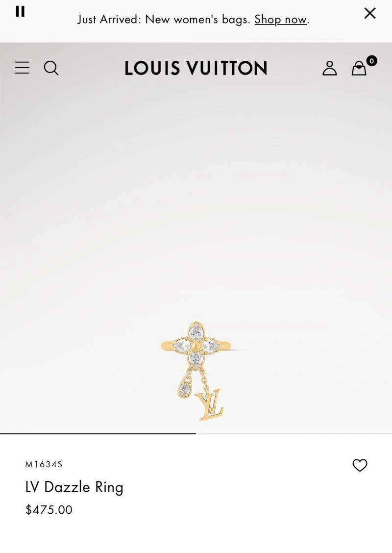 OEM Louis Vuitton Rings