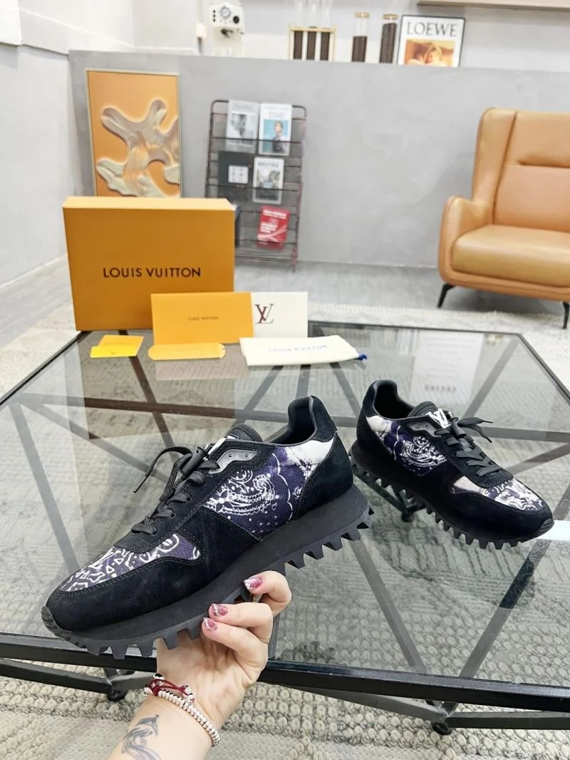 Top match Louis Vuitton Run Away Sneaker