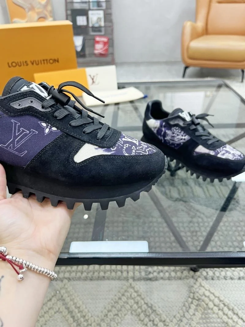 Top match Louis Vuitton Run Away Sneaker