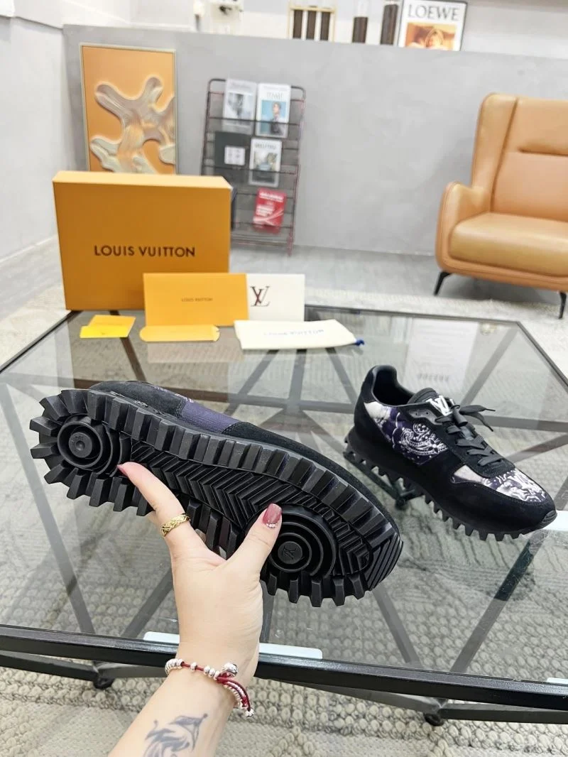 Top match Louis Vuitton Run Away Sneaker