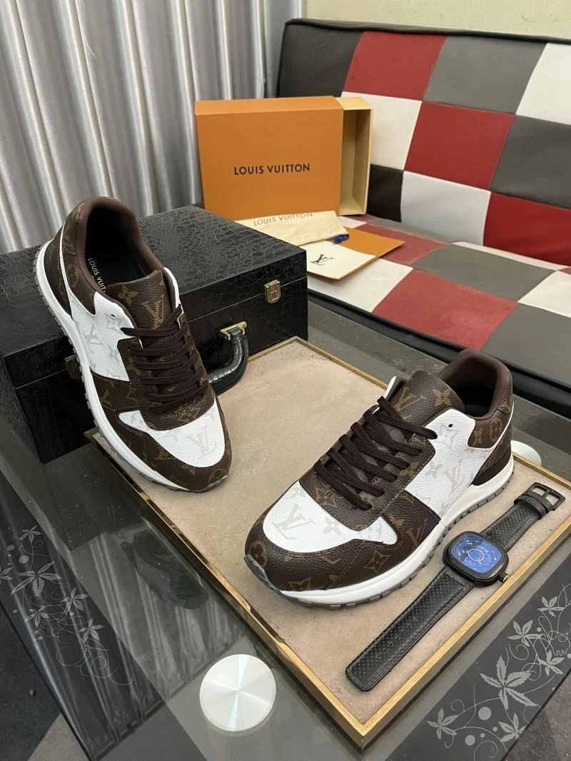 Top match Louis Vuitton Run Away Sneaker