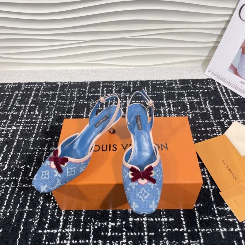 Brand-authenticated Louis Vuitton Sandals