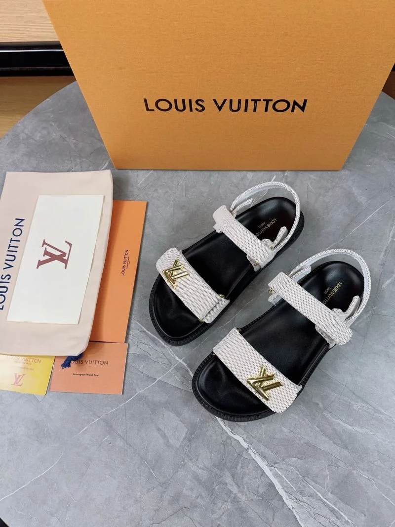Brand-authenticated Louis Vuitton Sandals