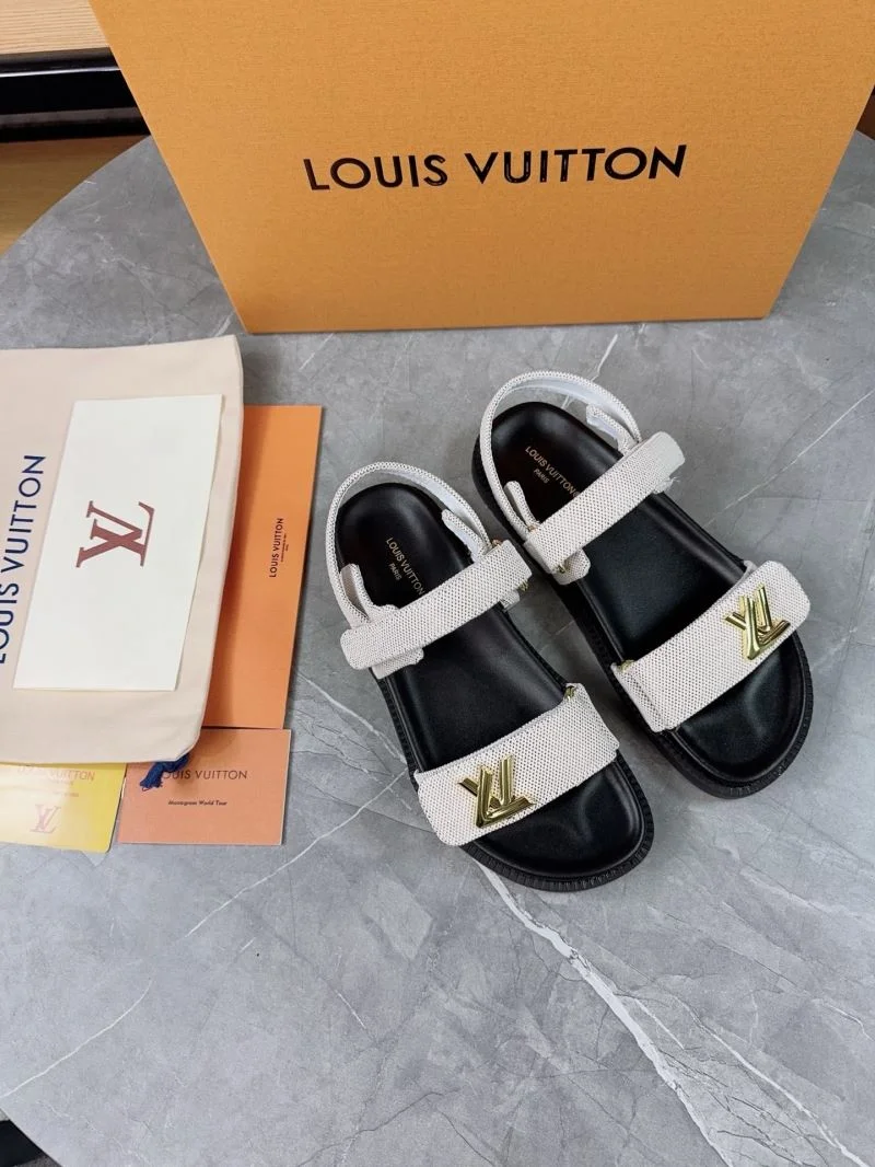 Brand-authenticated Louis Vuitton Sandals
