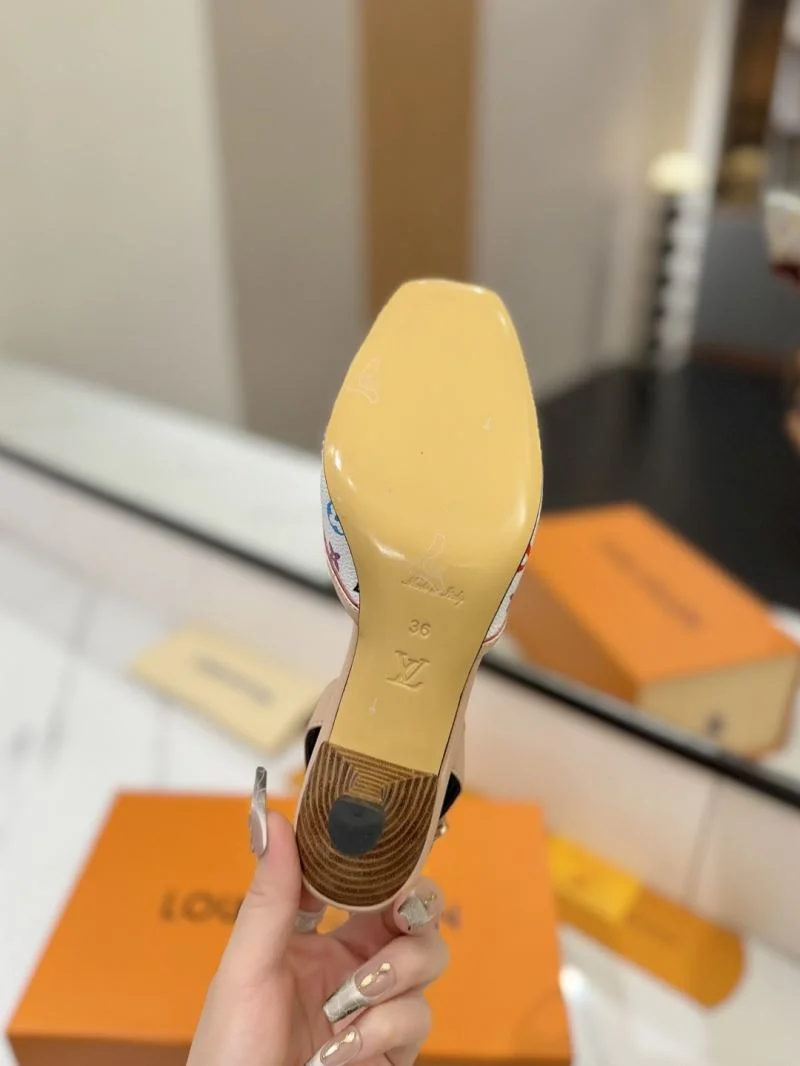 Accurate model Louis Vuitton Sandals