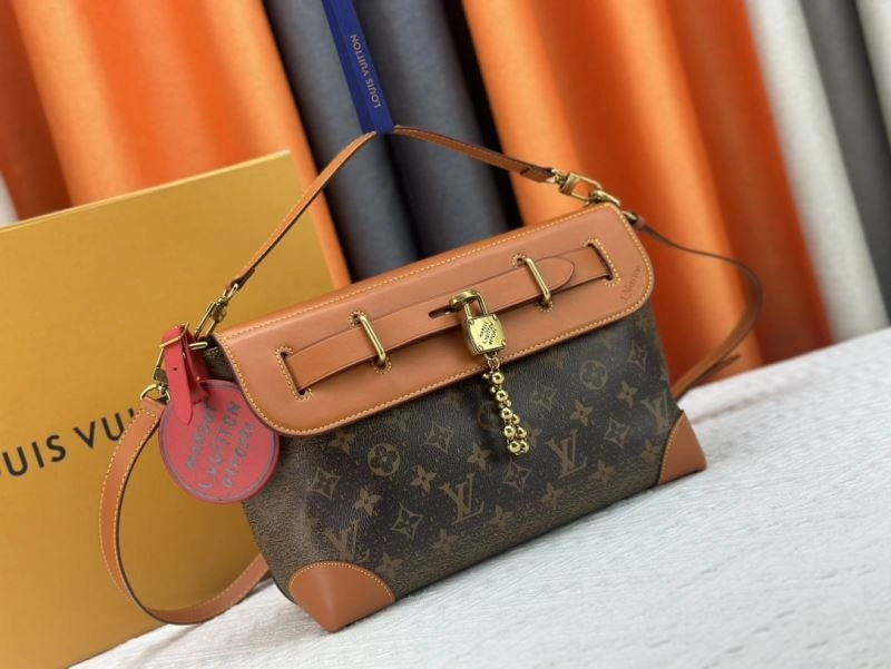Brand-authenticated Louis Vuitton Satchel Bags