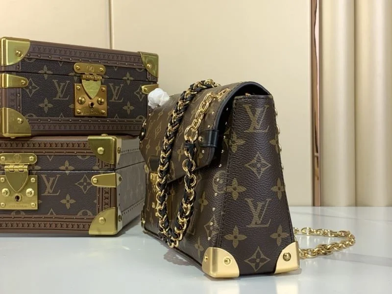 Precise copy Louis Vuitton Satchel Bags