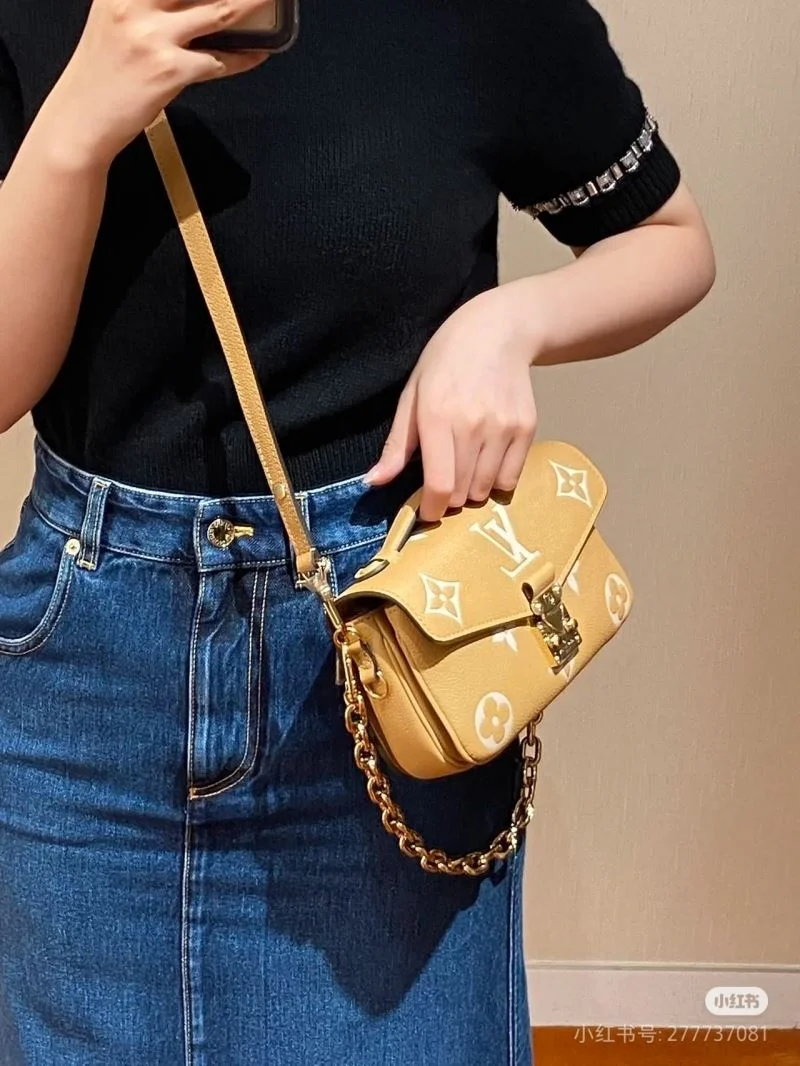 Brand-authenticated Louis Vuitton Satchel Bags