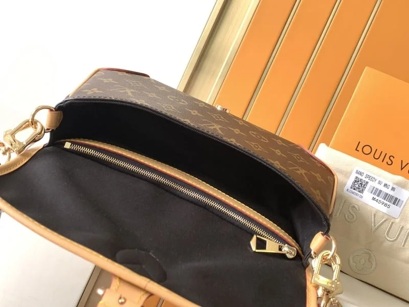 Brand-authenticated Louis Vuitton Satchel Bags