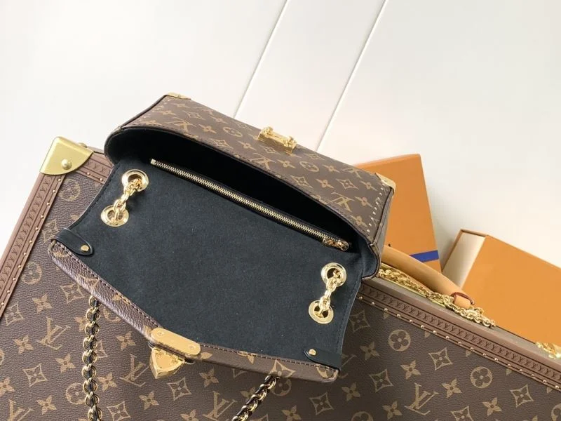 Brand-authenticated Louis Vuitton Satchel Bags